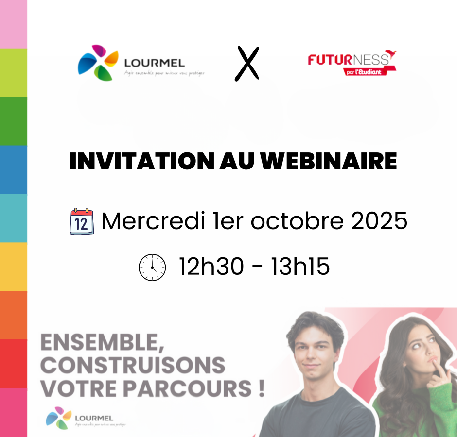 Futurness par l'Etudiant : Invitation Webinaire Septembre Lourmel